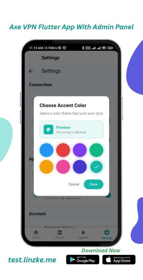 Axe VPN Flutter App With Admin Panel - Linkze by quickro | CodeCanyon